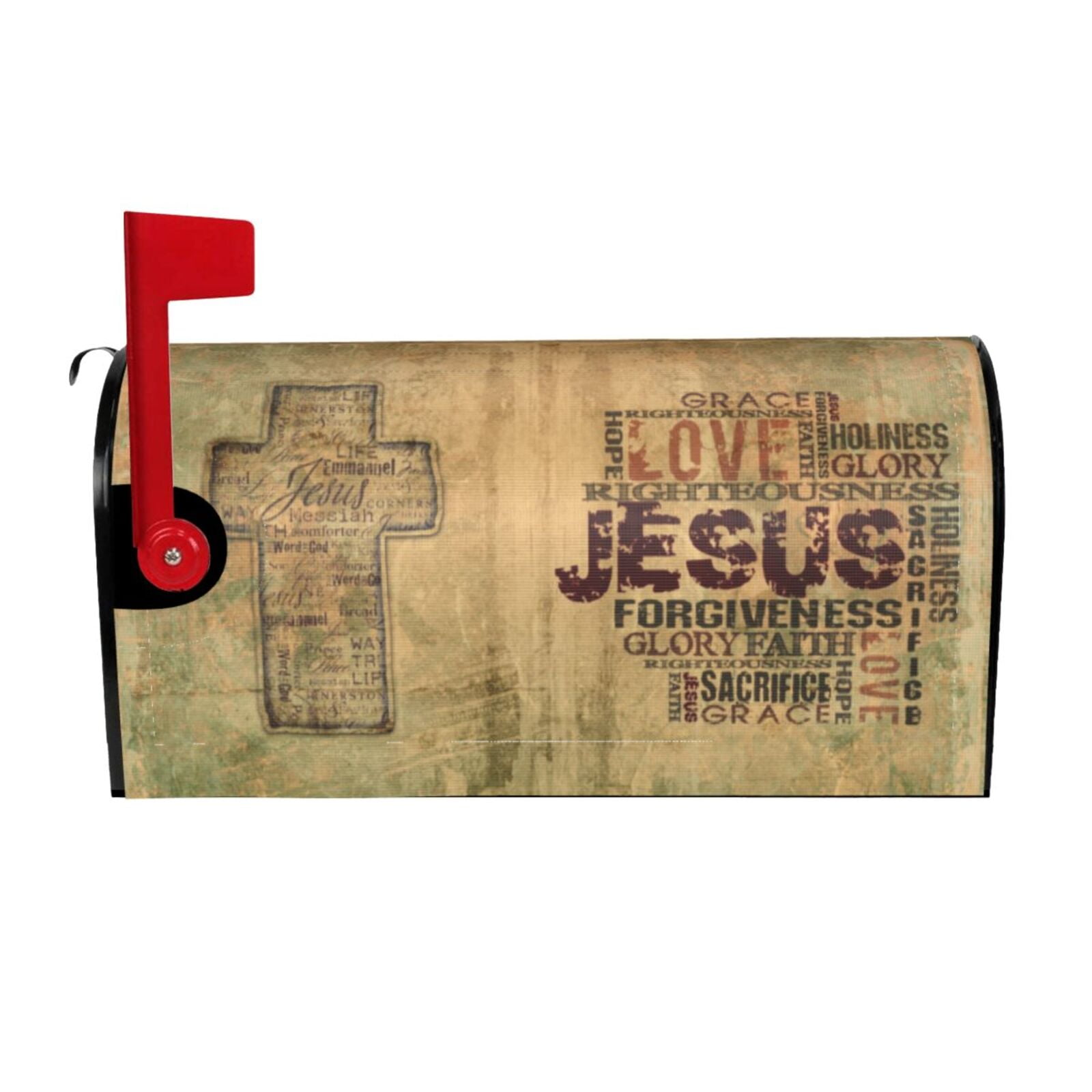 PHELIKA Christian Religious Bible Verse Jesus Words Magnetic Mailbox ...