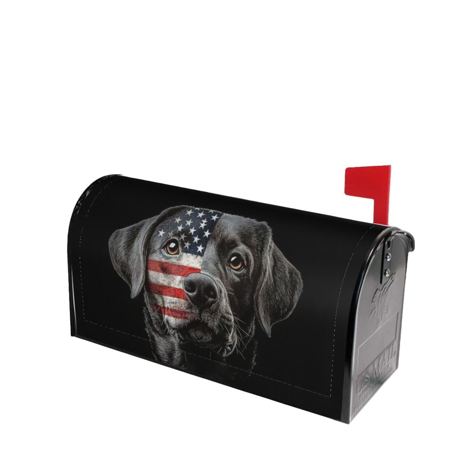 PHELIKA Dog American Flag Labrador Puppy Lab Retriever Cool 3 Magnetic ...