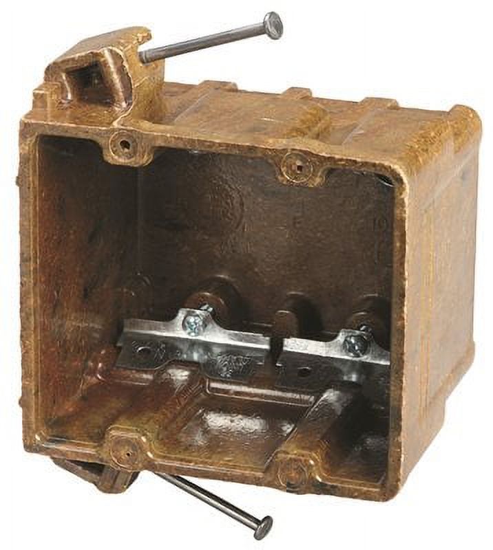 PHENOLIC TWO GANG NAIL ON SWITCH BOX per 13 Each - Walmart.com