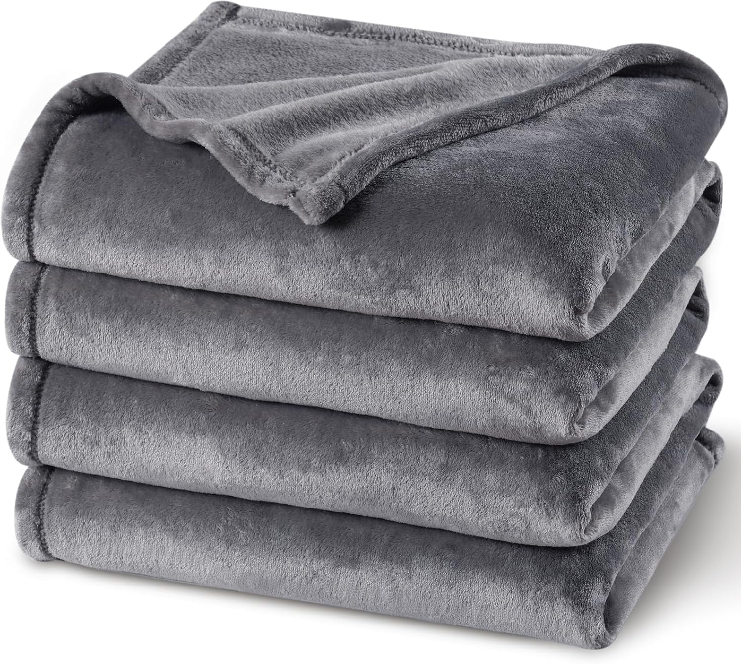 PHF Fleece King Blanket, Fuzzy Soft Lightweight Blankets for Bed, Sofa, Suitable for All Season ...