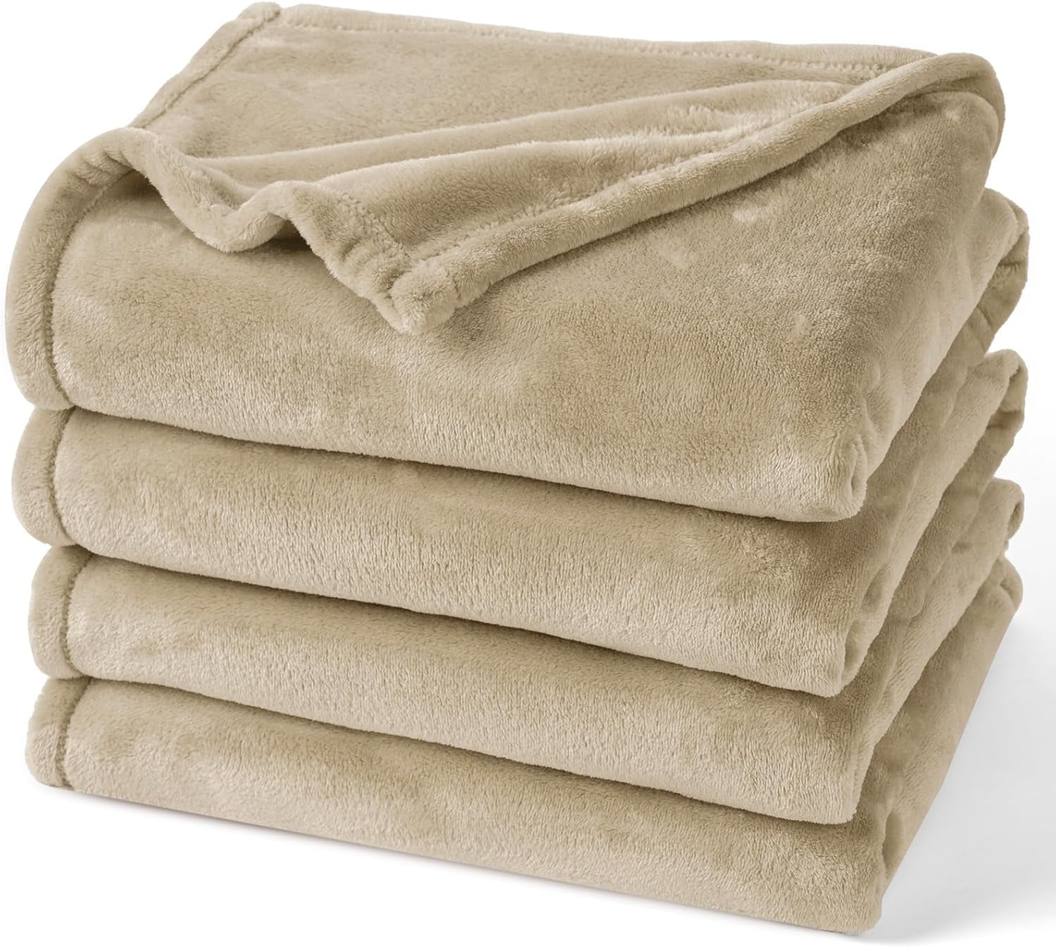 PHF Fleece King Blanket, Fuzzy Soft Lightweight Blankets for Bed, Sofa, Suitable for All Season ...