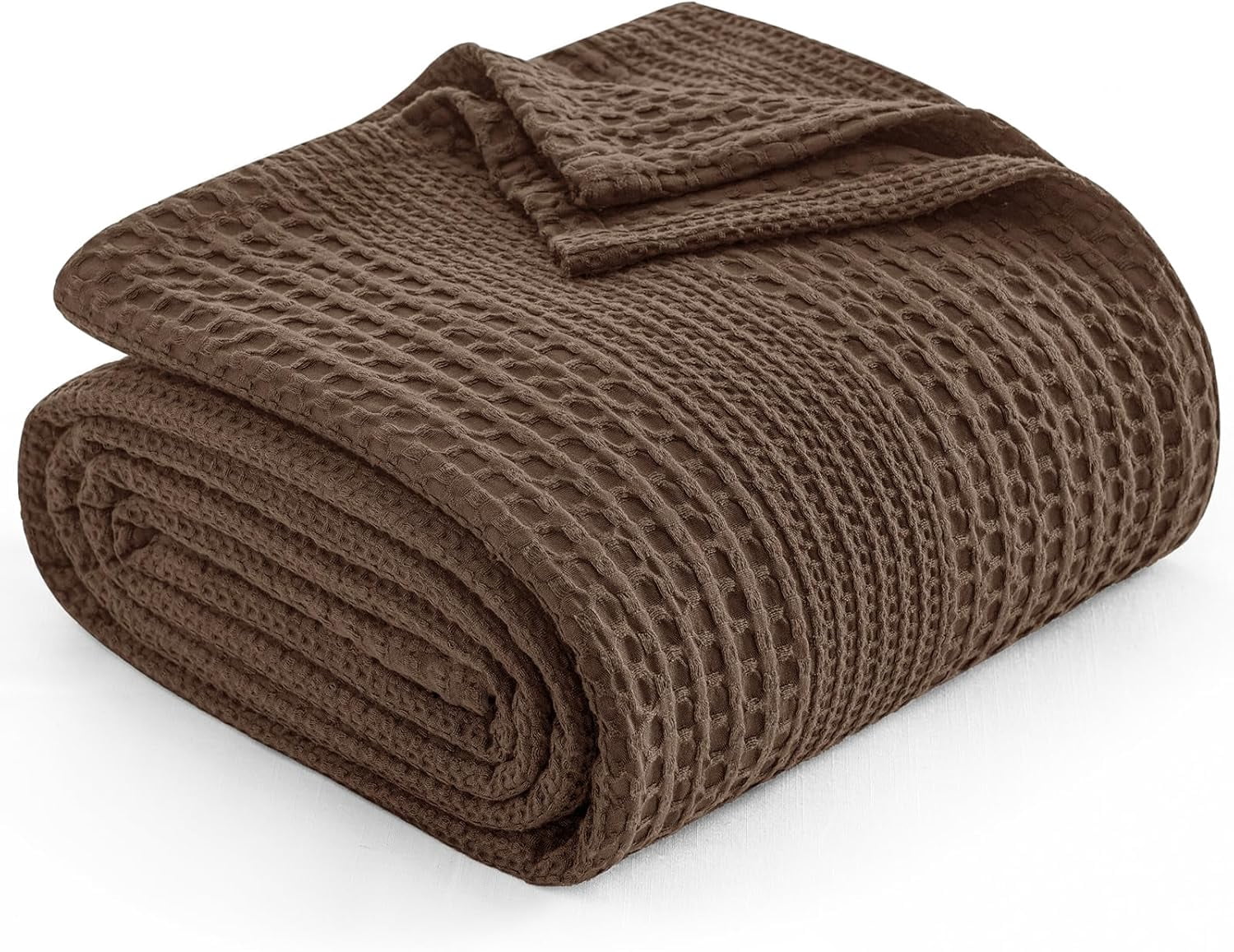 PHF Ultra Soft Waffle Weave Blanket Twin Size for Bed, Lightweight and ...