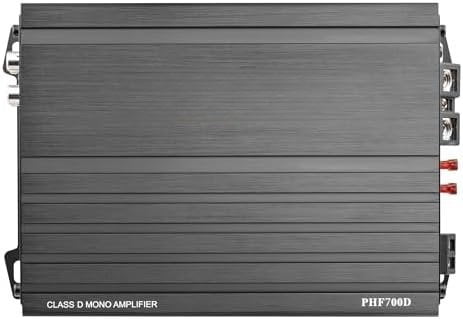 PHF700D Audio Amplifier Monoblock Class D MOSFER 700 watts RMS Remote ...