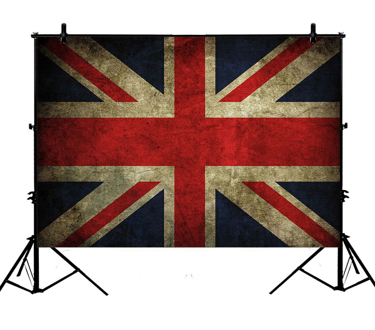 PHFZK 7x5ft British Flag Backdrops, Vintage Flag of United Kingdom ...