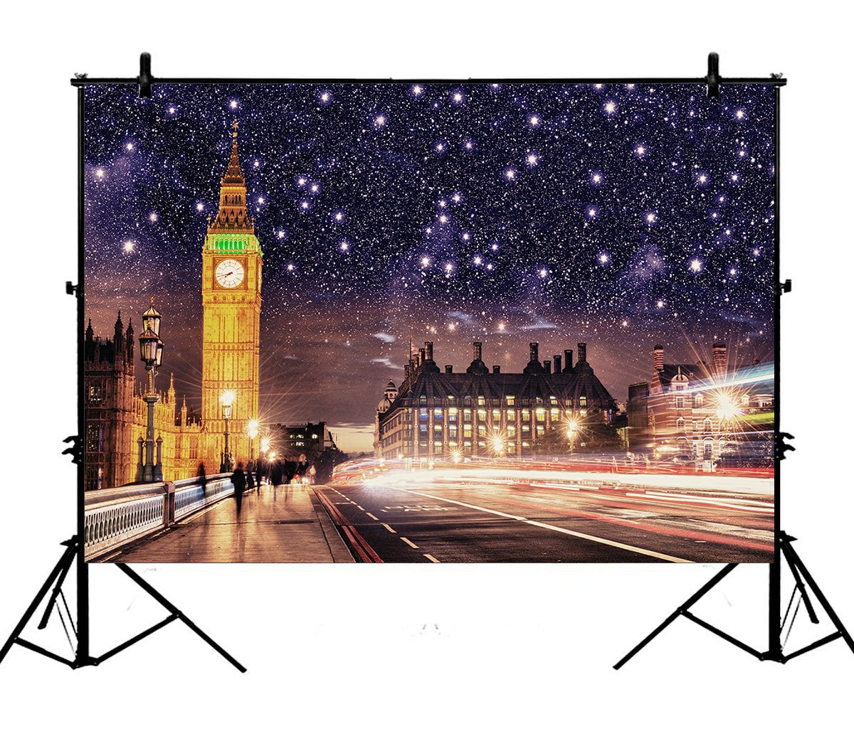 PHFZK 7x5ft Cityscape Backdrops, Beautiful Big Ben from Westminster ...