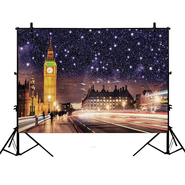 PHFZK 7x5ft Cityscape Backdrops, Beautiful Big Ben from Westminster ...