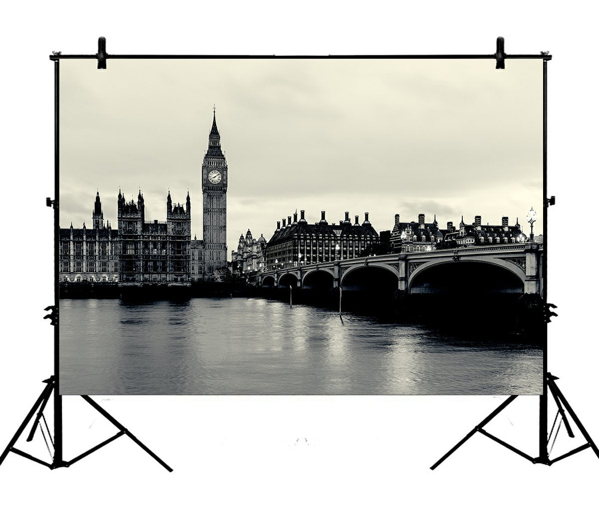 PHFZK 7x5ft Cityscape Backdrops, Vintage Big Ben, Houses of Westminster ...