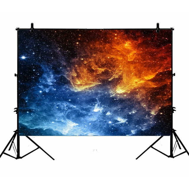 PHFZK 7x5ft Cosmos Fantasy Backdrops, Universe Space Galaxy Nebula ...