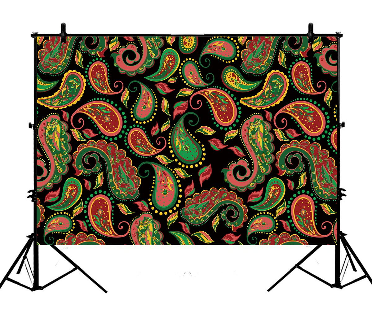 PHFZK 7x5ft Flower Floral Backdrops, Paisley Photography Backdrops ...