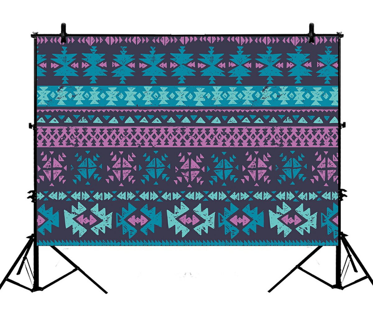 PHFZK 7x5ft Geometric Backdrops, Tribal Ethnic Aztec Photography ...