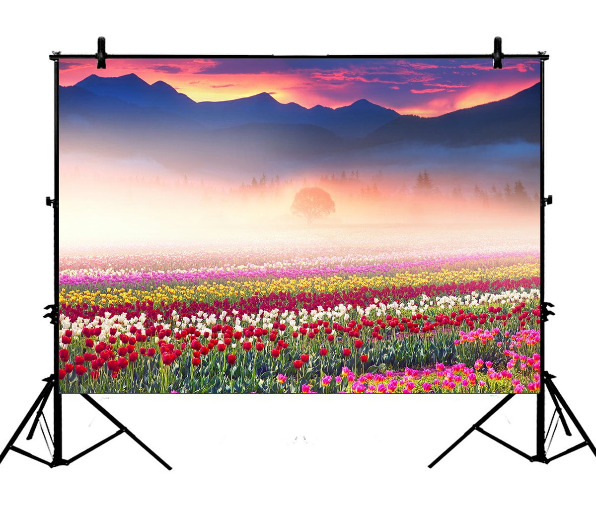 PHFZK 7x5ft Landscape Nature Scenery Backdrops, Mountain and Wild ...