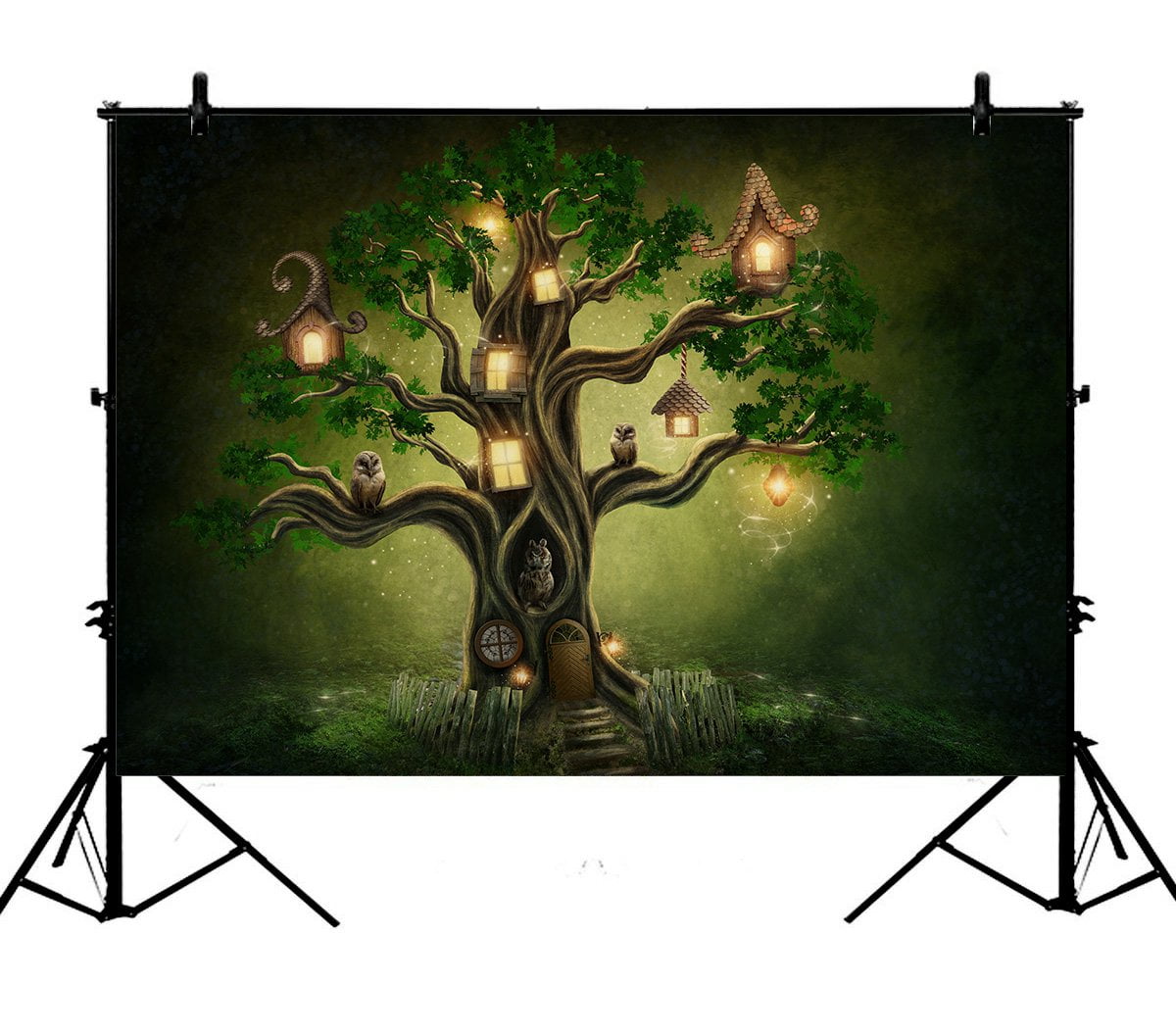 PHFZK 7x5ft Tree of Life Backdrops, Fantasy Forest Tree Photography ...