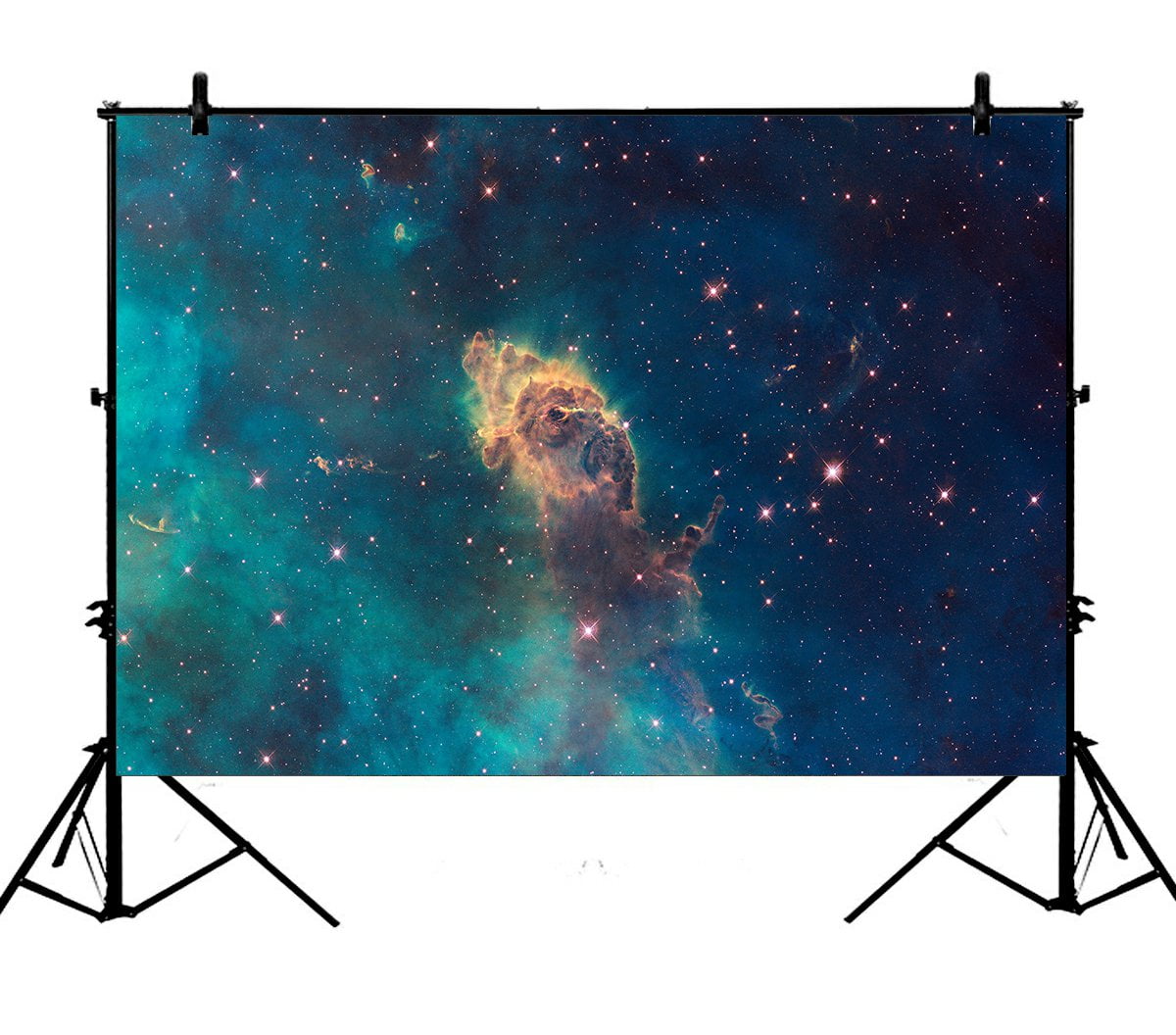 PHFZK 7x5ft Universe Backdrops, Nebula Photography Backdrops Polyester ...