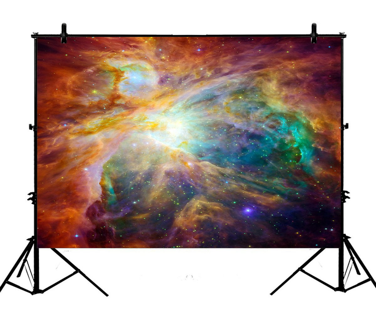PHFZK 7x5ft Universe Backdrops, Outer Space Nebula Colorful Photography ...