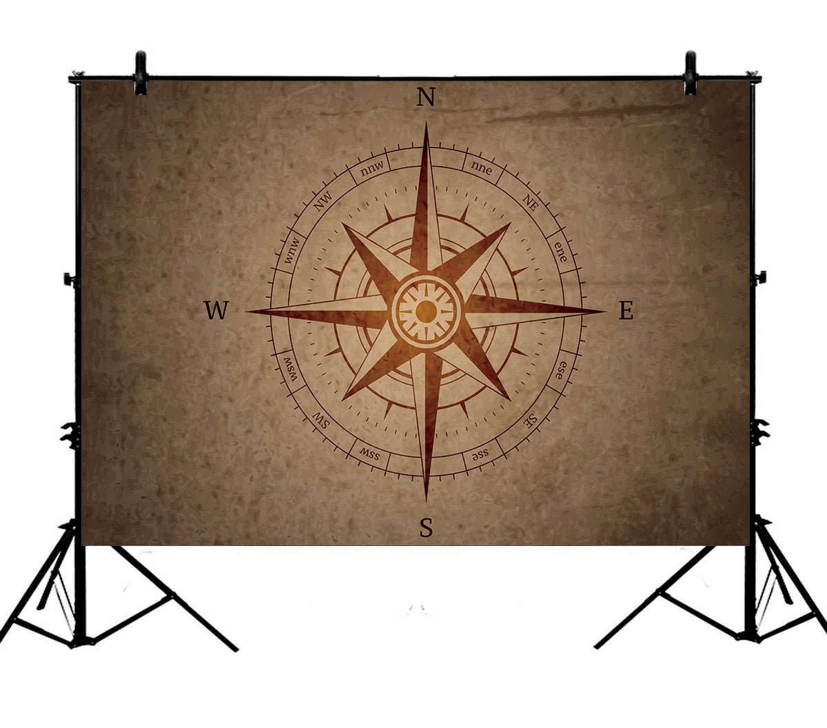 PHFZK 7x5ft Voyager Backdrops, Vintage Compass Photography Backdrops ...