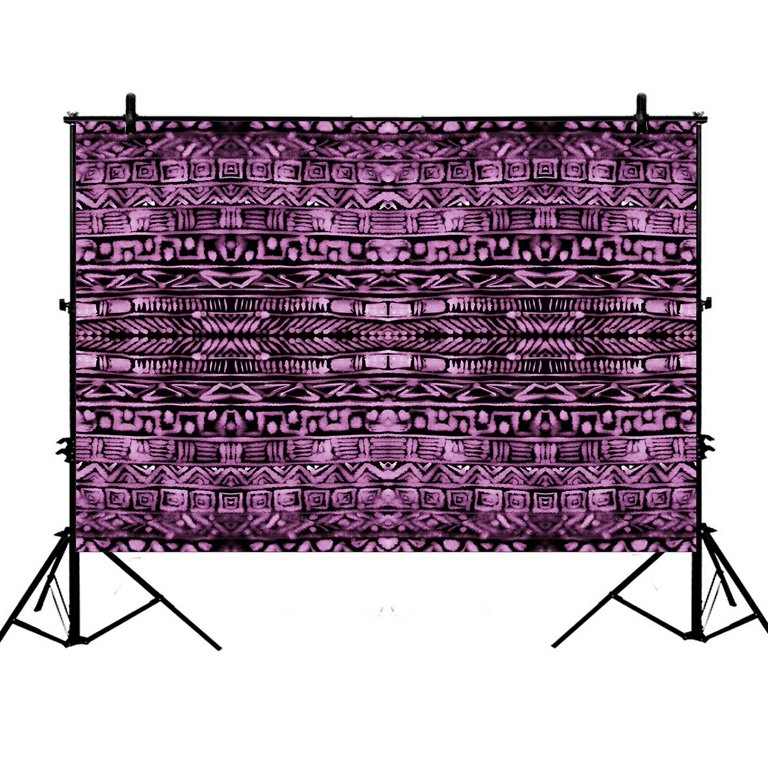 purple aztec background