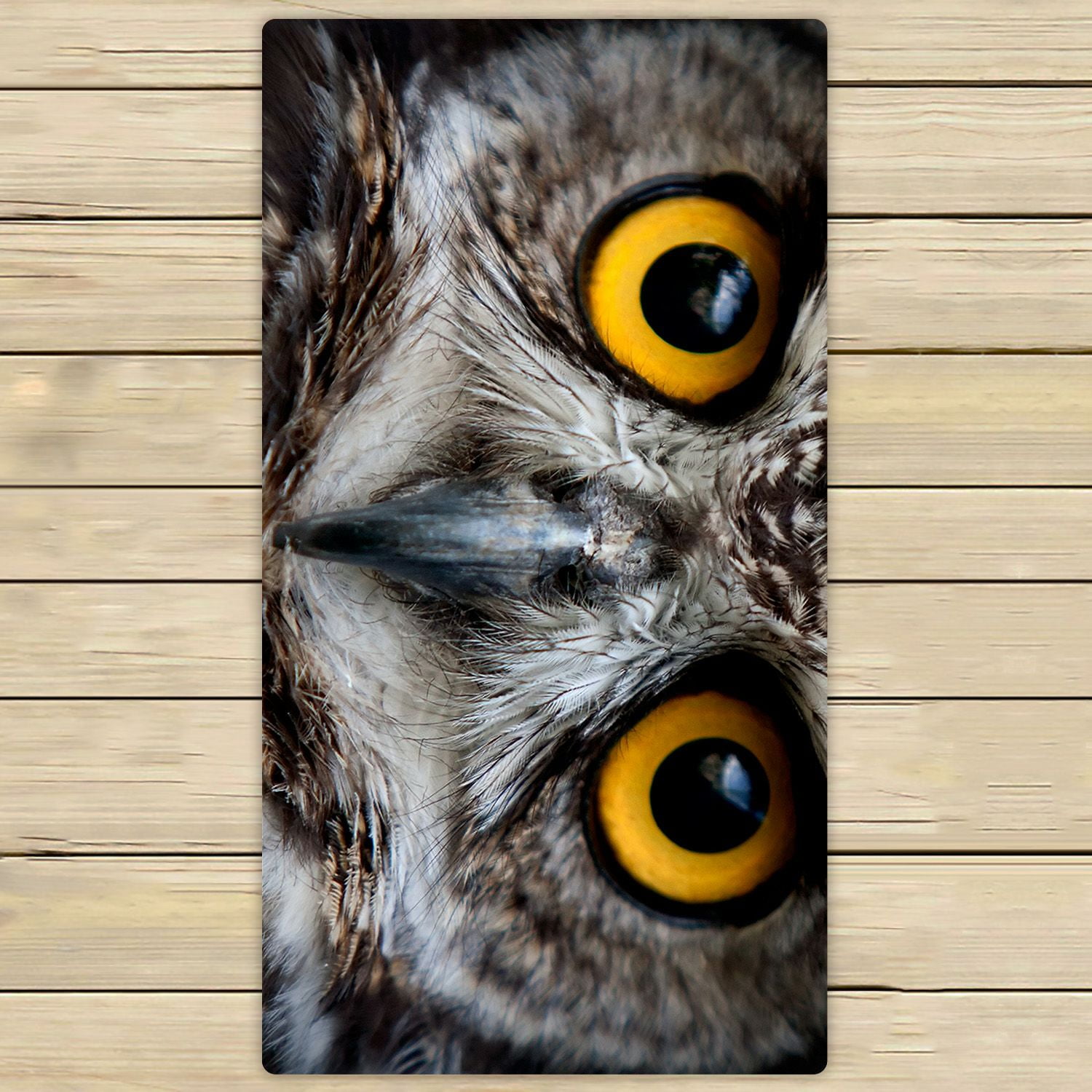 PHFZK Abstract Towel, Animal Owl Night Owl Hand Towel Bath Bathroom ...