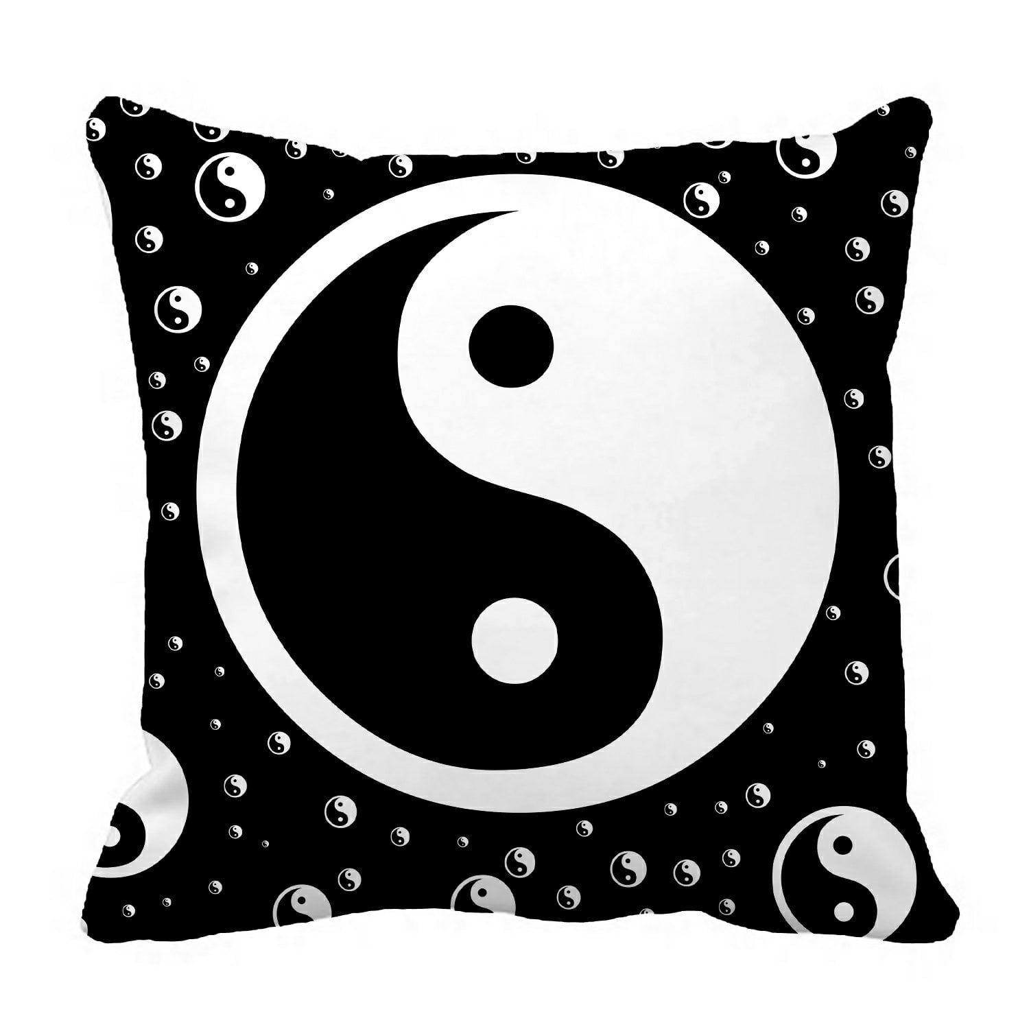 Phfzk Asian Pillow Case Chinese Symbol Of Taoism Yin Yang Pillowcase
