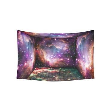 PHFZK Cosmos Cosmic Background Wall Art Home Decor, Stars of a Planet ...