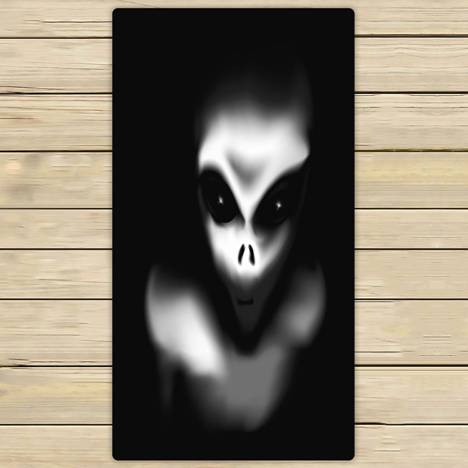 PHFZK Creepy Alien Hand Towel Bath Bathroom Shower Towels Beach Towel ...