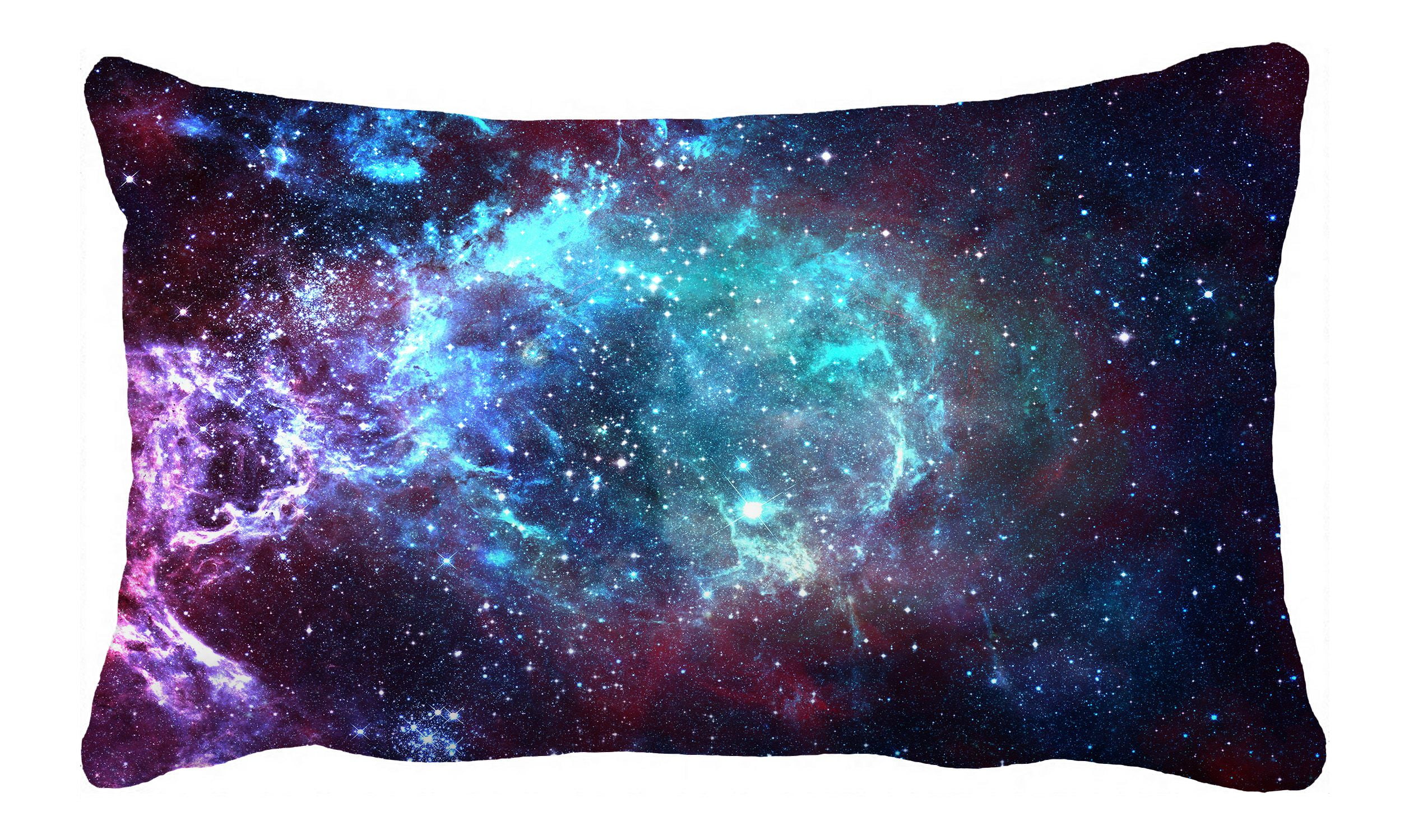 PHFZK Galaxy Space Pillow Case, Nebula Universe Space Pillowcase Throw ...