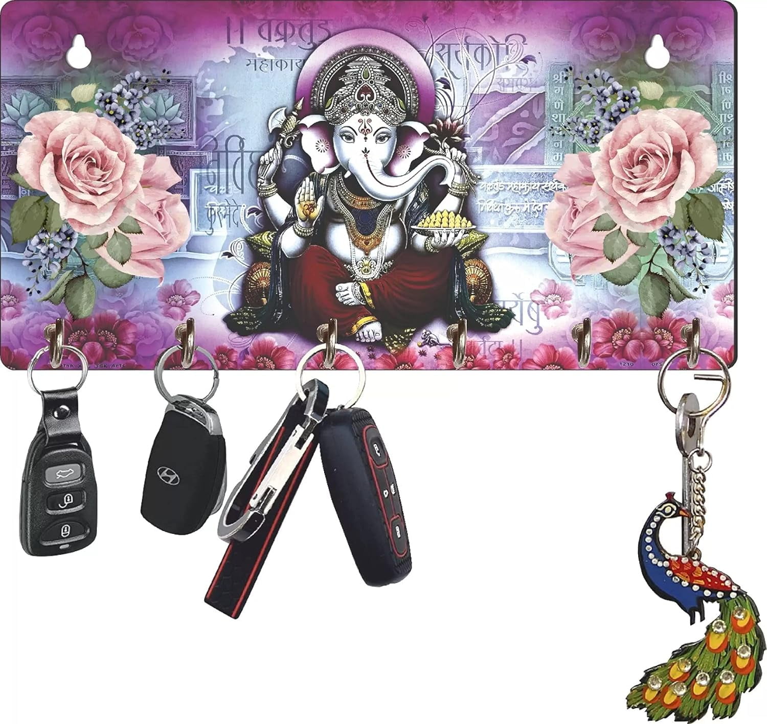 PHICAL ART New Decorative Printed Key Holder Key Holder for Home Decor ...