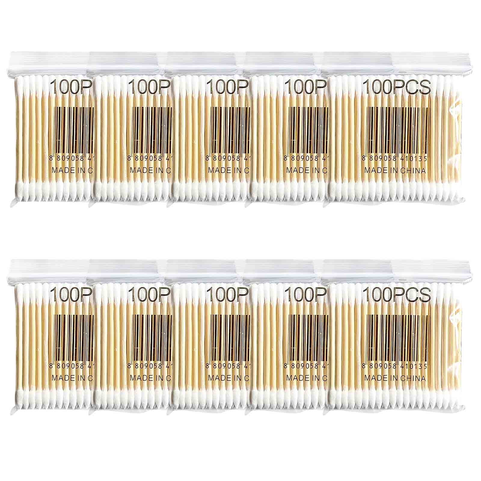 PHIGZNT 1000 Pcs Count 6" Inch Long Cotton Swabs with Wooden Handles ...