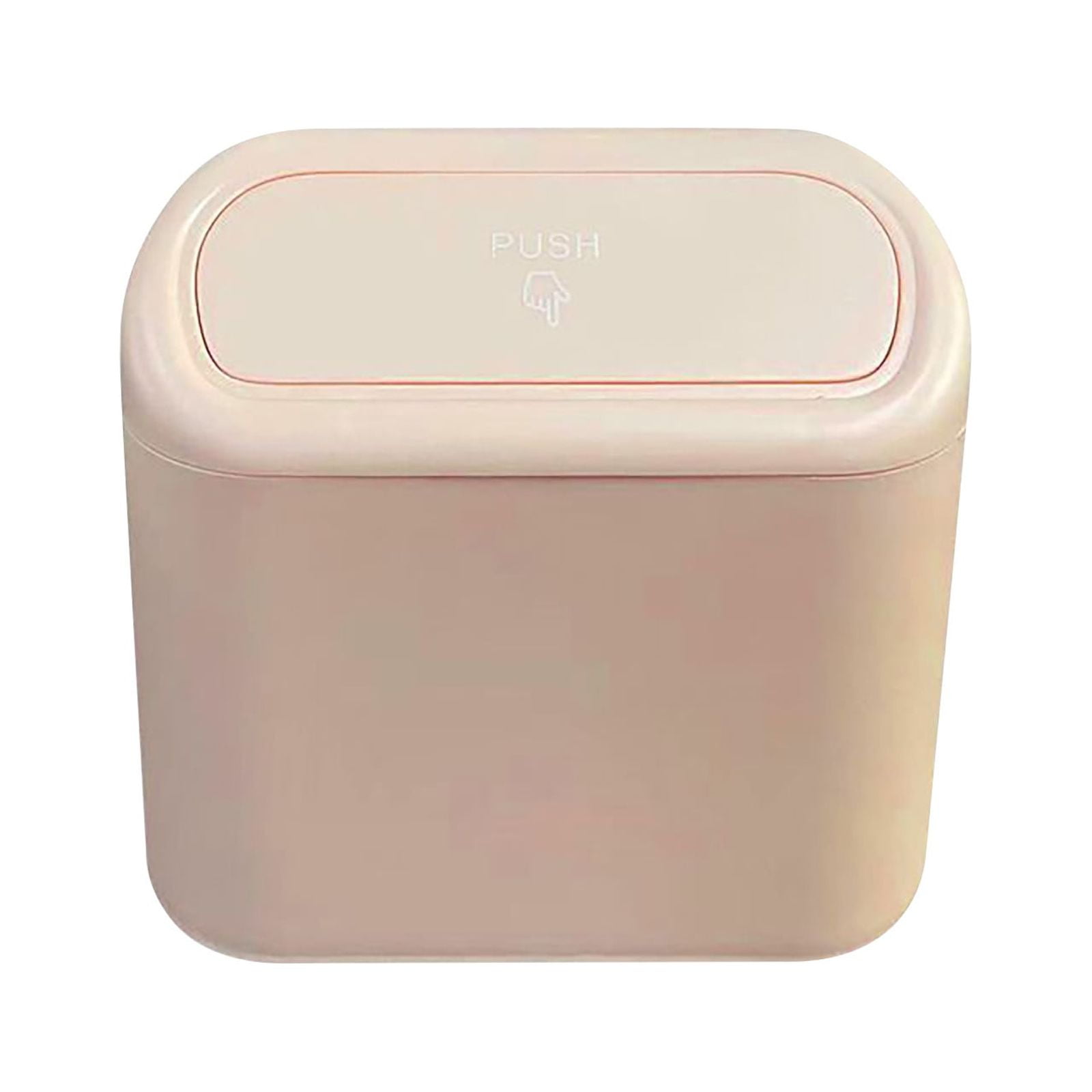 PHIGZNT Car Trash Can with Lid, Mini Auto Dustbin Garbage Organizer ...