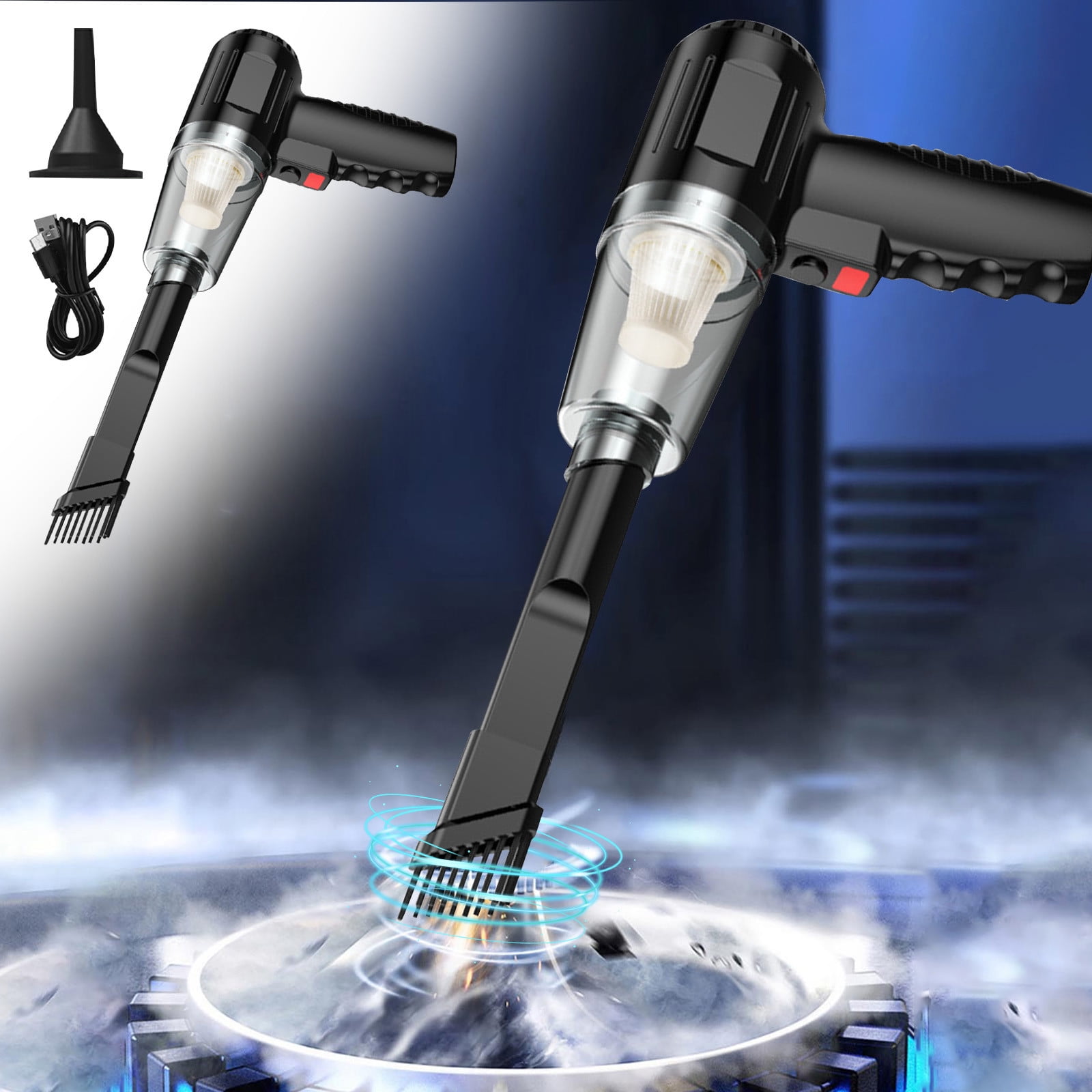 PHIGZNT Car Vacuum Cleaner-Wireless Handheld Car Vacuums with Best ...