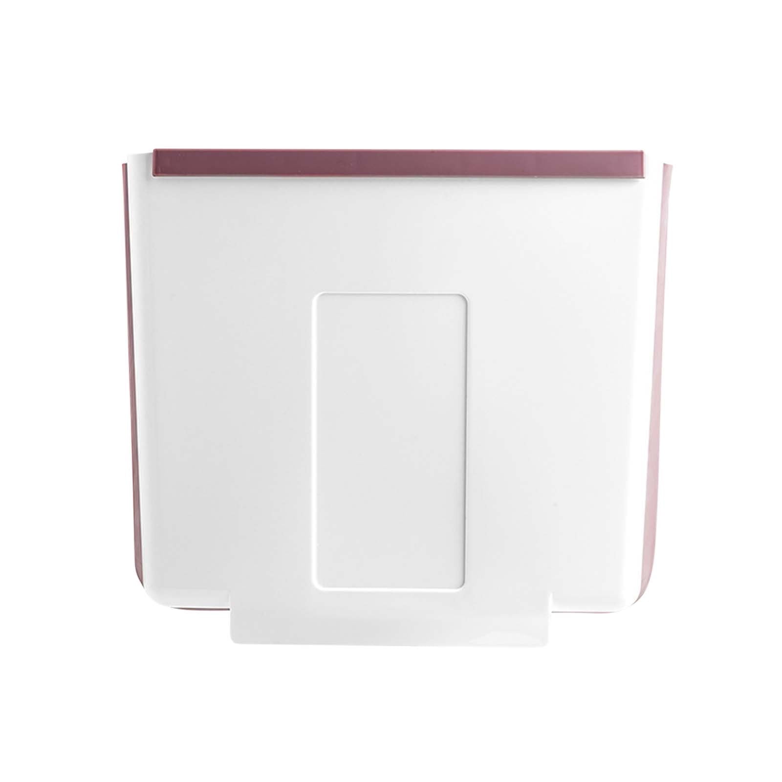 PHIGZNT Hanging Kitchen Trash Can, Foldable Waste Bin for Kitchen ...