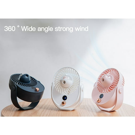 PHIGZNT Portable Air Conditioners, Mini USB Air Cooling Fan with Color ...