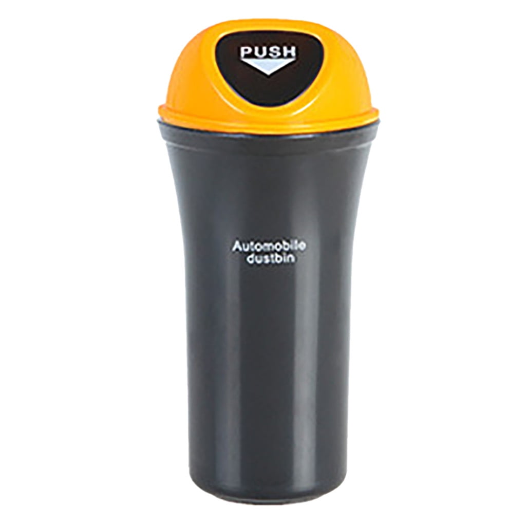 PHIGZNT Portable Hanging Mini Car Trash Can,Wastebasket Trash Can with ...