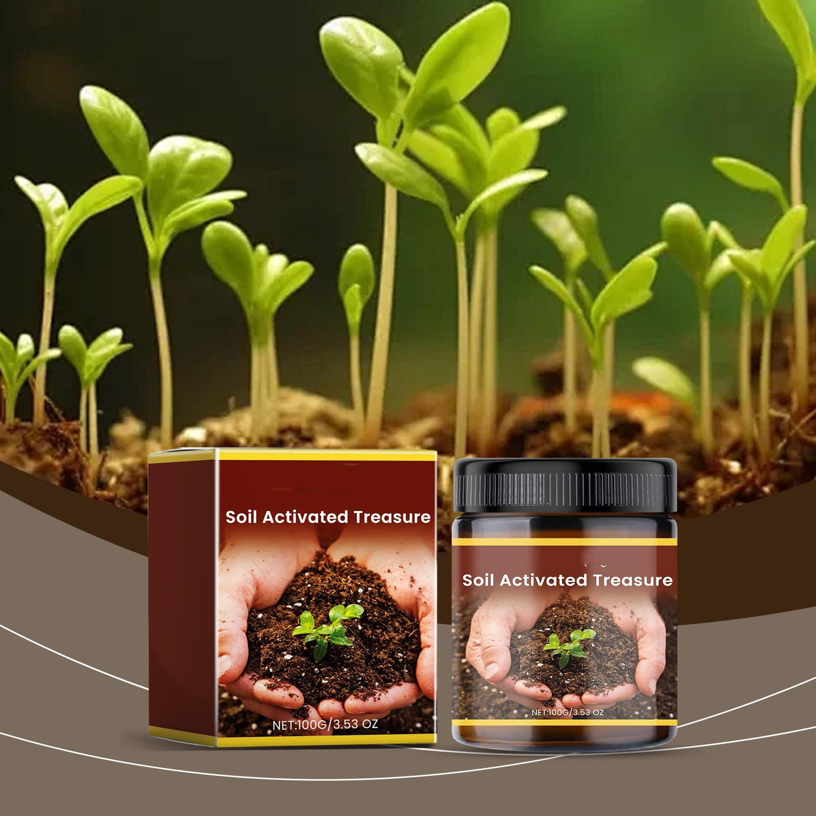 PHIGZNT Premium Soil Activated Treasure - Organic Soil Activator ...