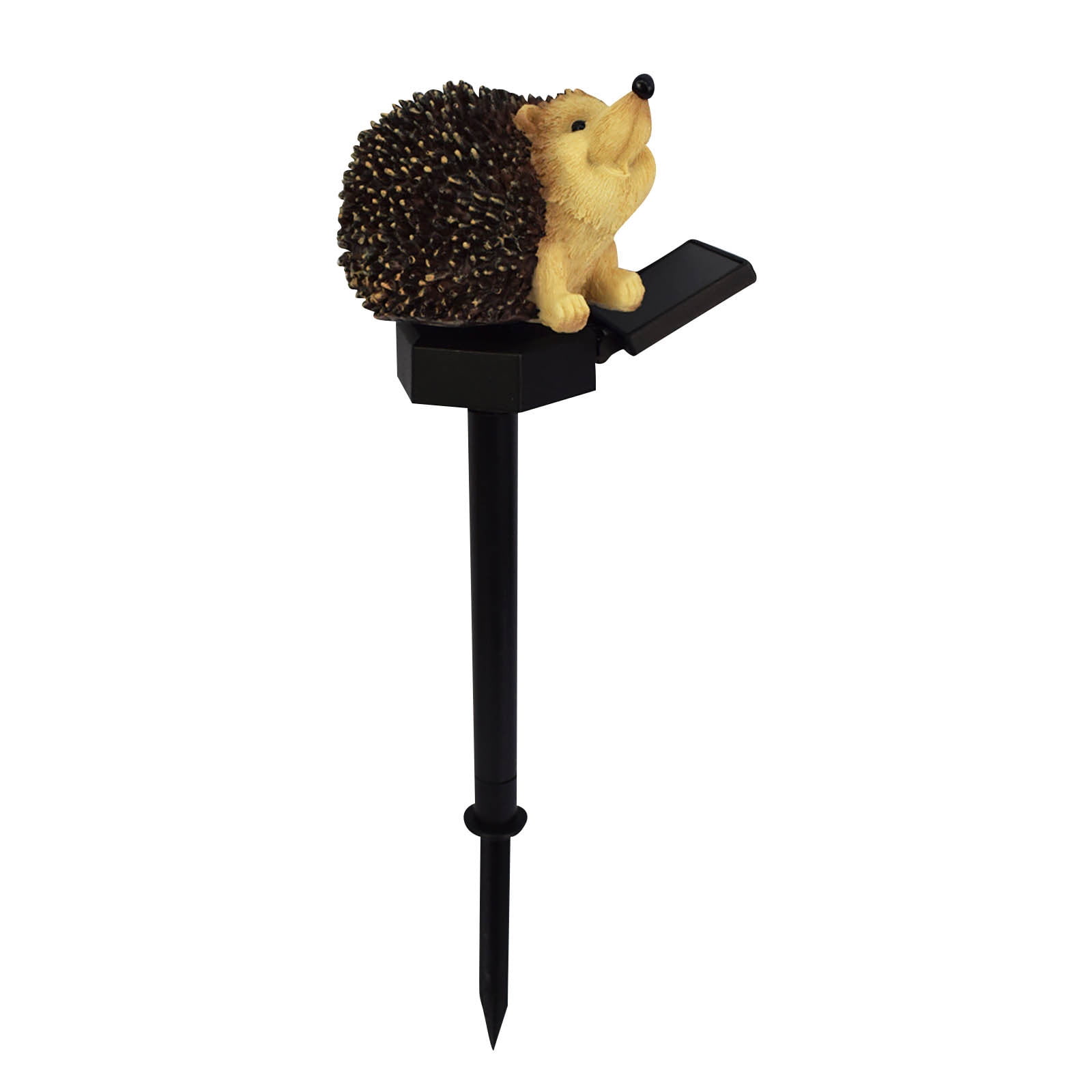 PHIGZNT Solar Garden Outdoor Statues Hedgehog Lights Waterproof - Lawn ...