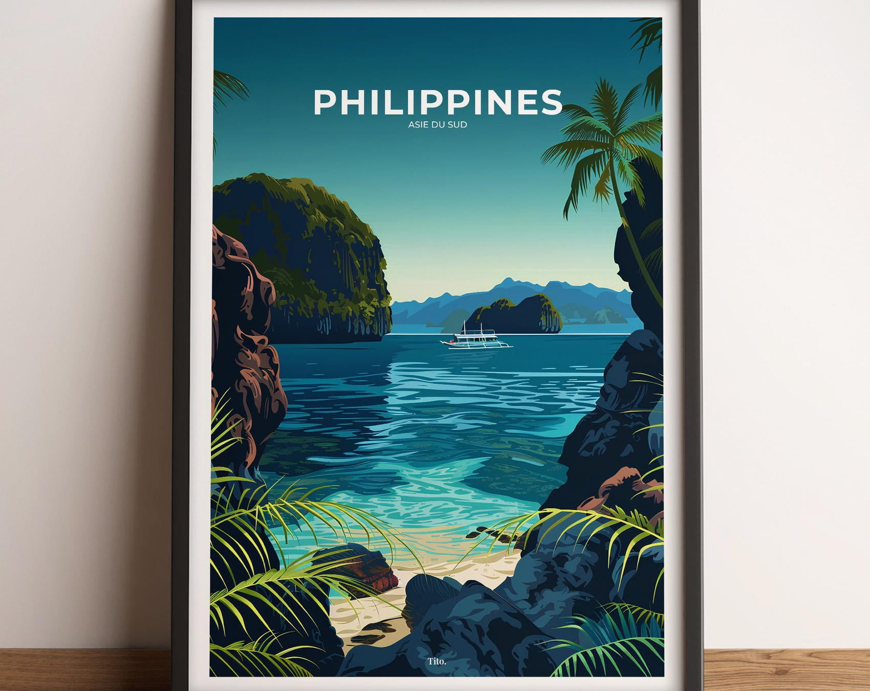 PHILIPPINES Poster · Philippines Travel Poster · Philippines Art Print ...