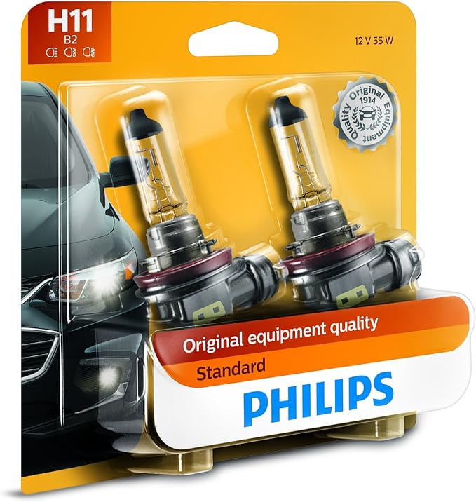 Philips H11 Headlight Bulbs in Philips Headlights - Walmart.com