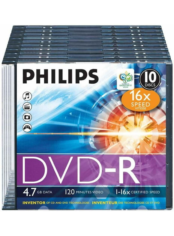 Blank DVD-R Discs in Blank Media - Walmart.com
