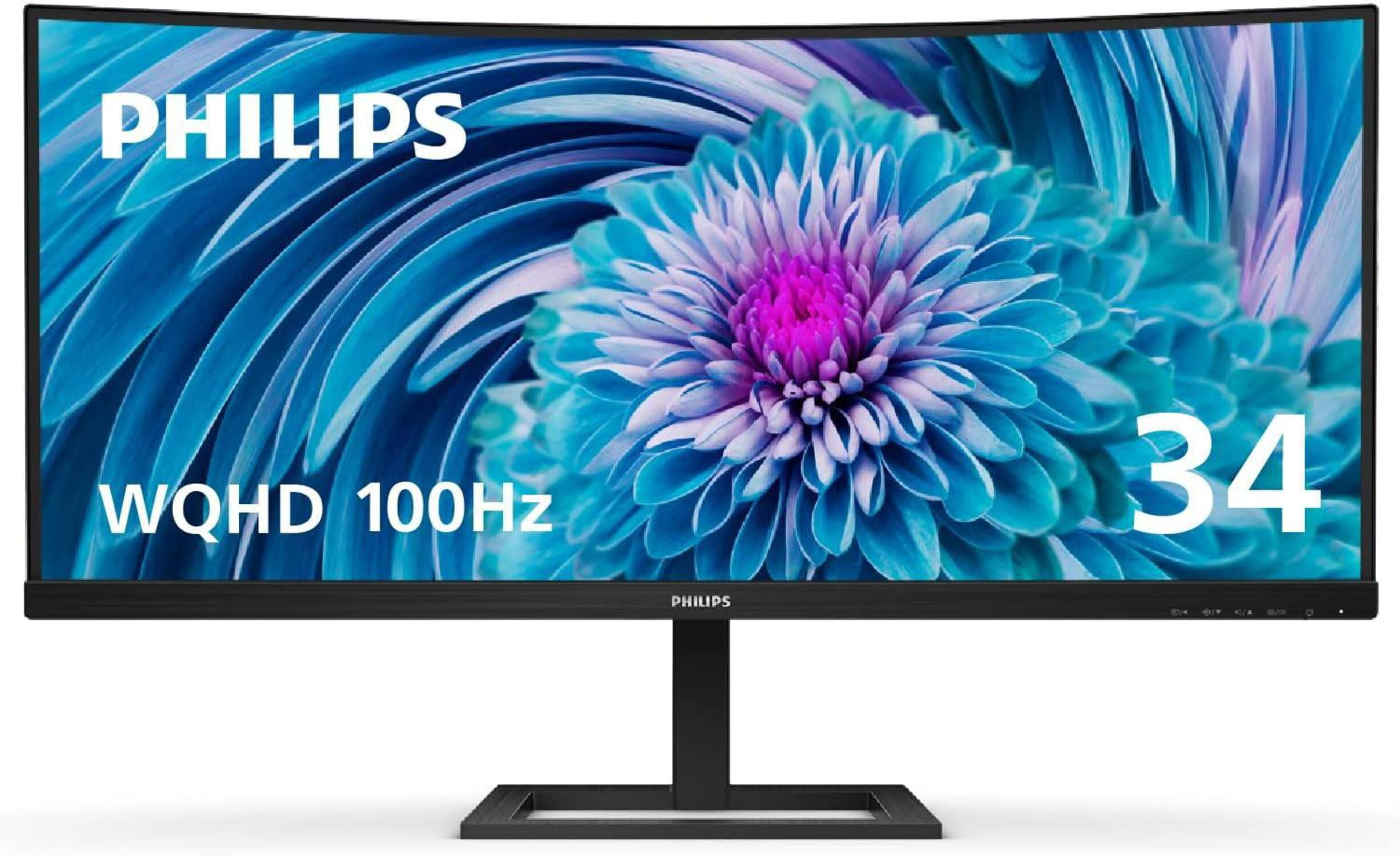 PHILIPS 272E1CA 27" Curved Frameless Monitor, Full HD 1080P, 100% Srgb ...