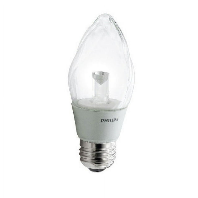 PHILIPS EnduraLED 3.5W F15 E26 Dimmable Postlight Candle Light Bulb ...