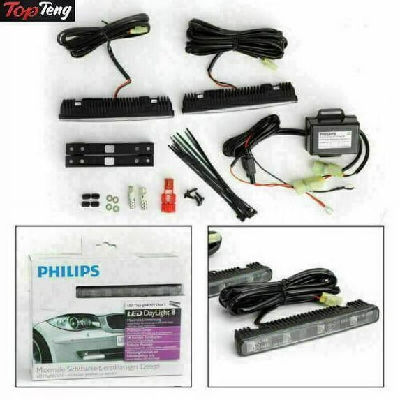 PHILIPS Luxeon LED DayLight 8 Daytime Running Light DRL Light lamp ...