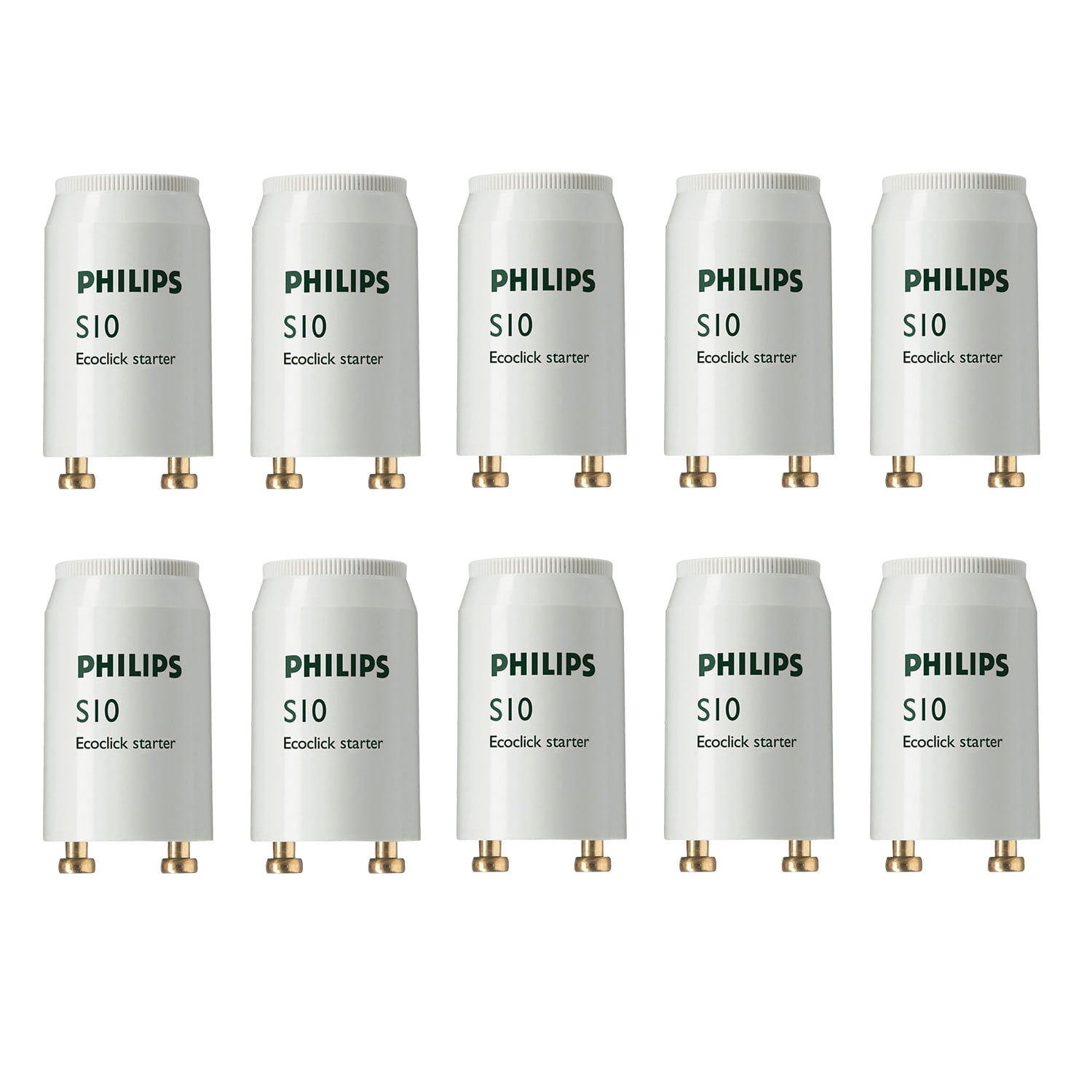 PHILIPS S10 Ecoclick Mechanical Fluorescent Lamp Starter - 4W to 65W ...