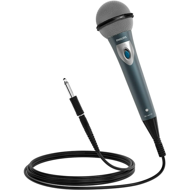 PHILIPS Vocal Dynamic Microphone, Wired Mic for vocal and singing ...