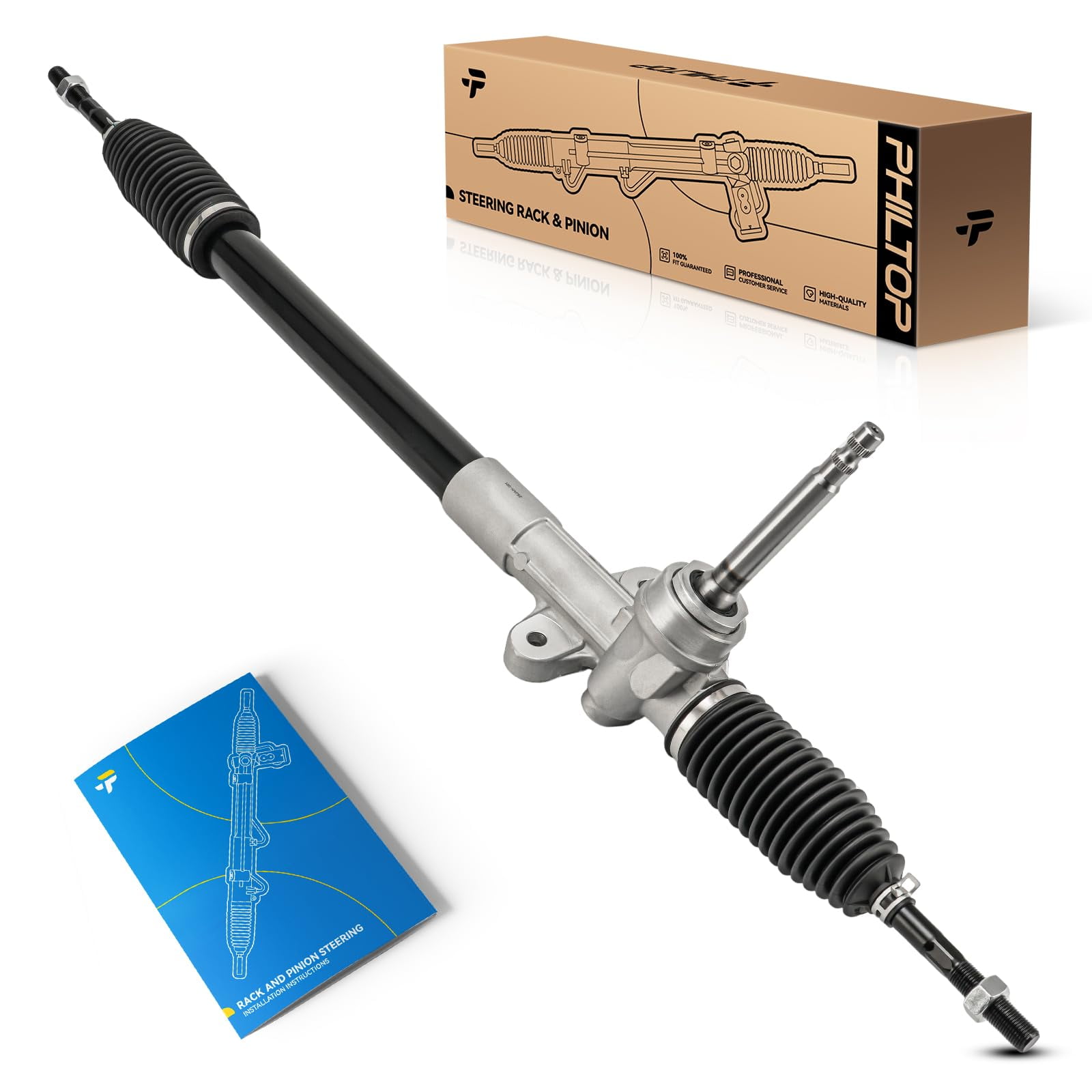 PHILTOP Manual Steering Rack and Pinion Compatible with Hyundai Tucson ...