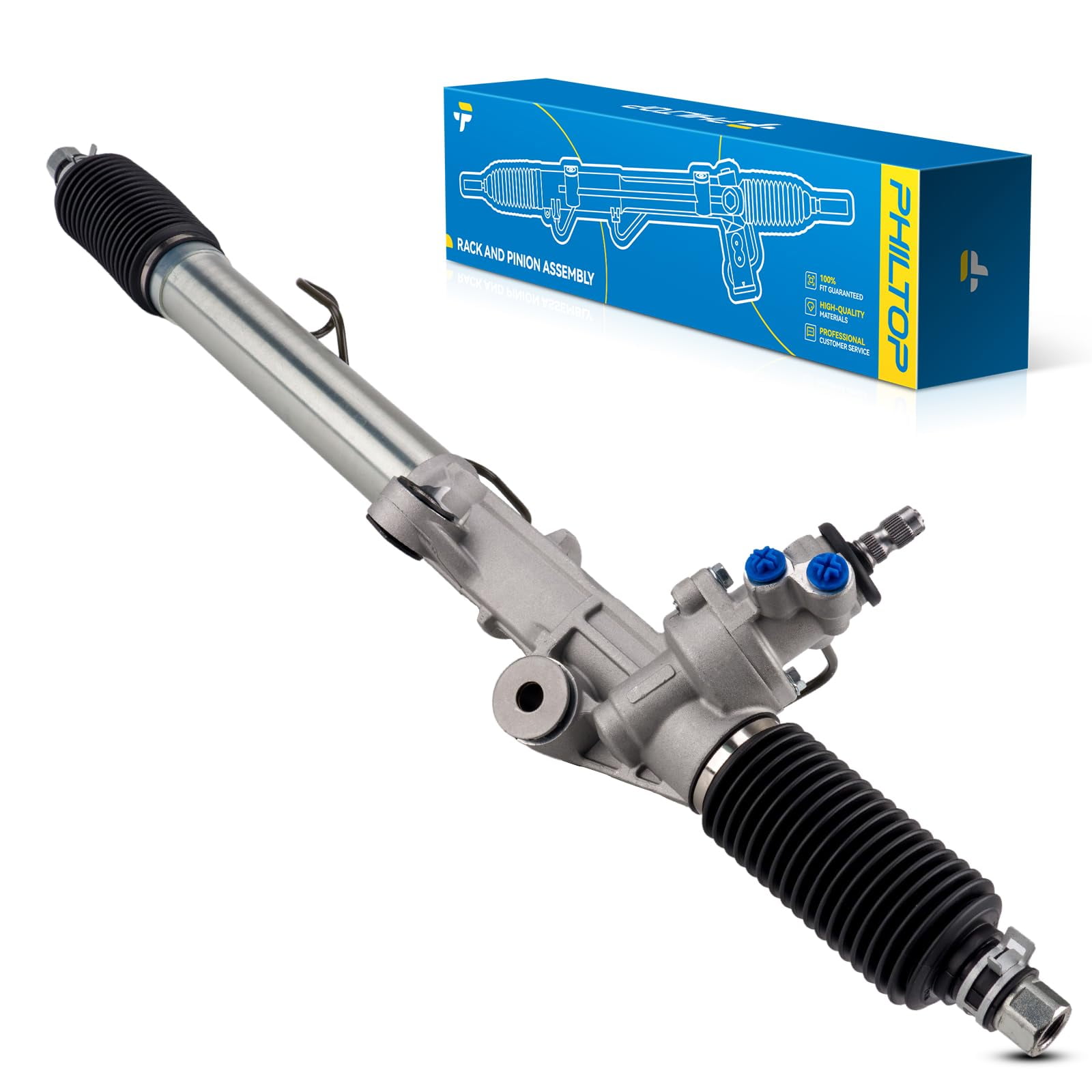 PHILTOP Power Steering Rack and Pinion Assembly for 1995-1996 Tacoma ...