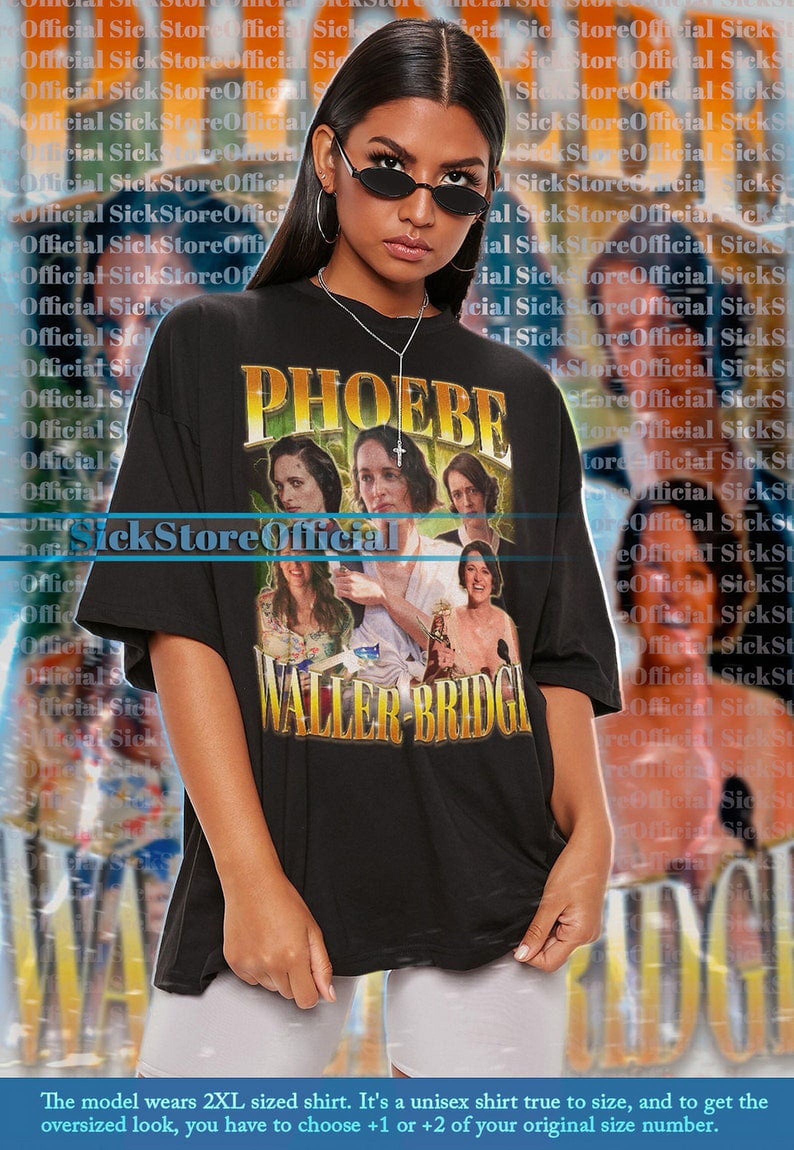 PHOEBE WALLER BRIDGE Vintage Shirt, Phoebe Waller Bridge Homage Tshirt ...