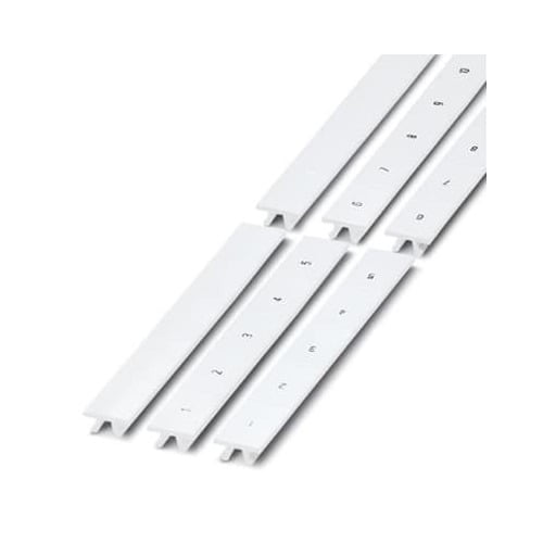 PHOENIX CONTACT 0811972, Terminal Block Marker Strip, White, Unprinted ...