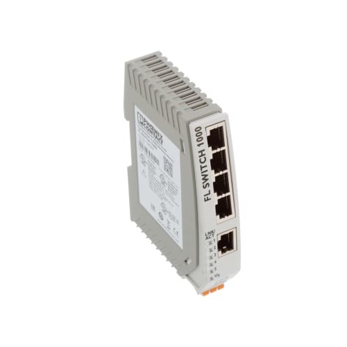 PHOENIX CONTACT 1085254, Industrial Gigabit Ethernet Switch, 5x10/100/ ...