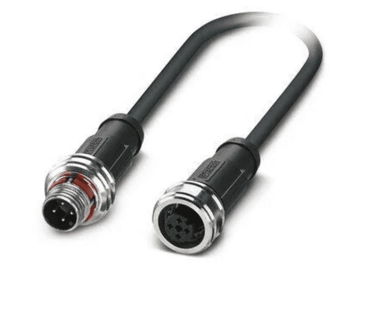 PHOENIX CONTACT 1224173, Sensor Cables / Actuator Cables SAC-4P-P12MS/ 1,5-PUR/P12FS SH ...