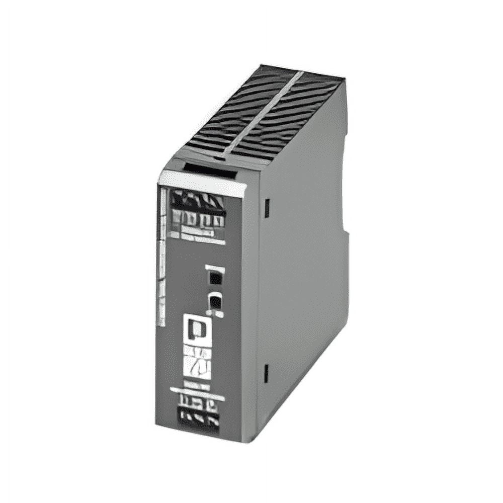PHOENIX CONTACT 1234301, DIN Rail Power Supply, AC-DC, 24VDC 3.125A, Adj Vout, In: 100-240VAC ...