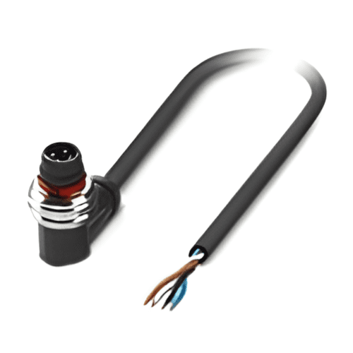 PHOENIX CONTACT 1392755, Sensor/Actuator Cable, SAC-4P-P12MR/ 3,0-PUR ...